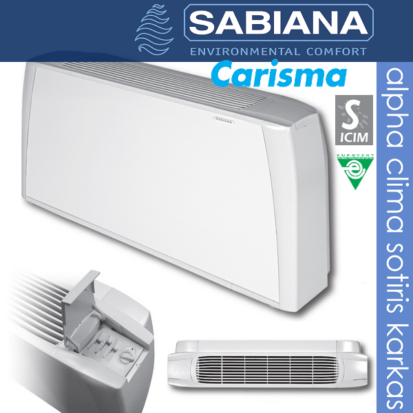 Fan coil Sabiana CRC 13 MV Carisma - alpha clima sotiris karkas
