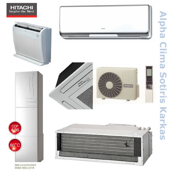 HITACHI κλιματιστικο κλιματισμος - Alpha Clima Σωτηρης ΚαρκαςALPHA ...