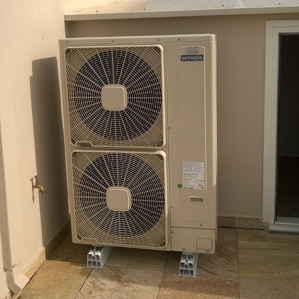 Hitachi Yutaki S80 RWH-5.0NFE/RAS-5WHNPE Αντλία θερμότητας υψηλών θερμοκρασιών