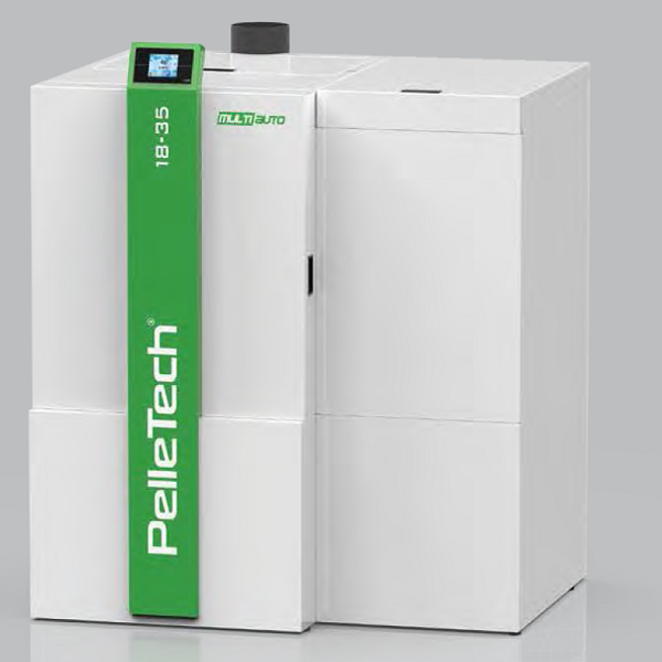Camino Desing PelleTech Multiauto Pellet 65-100kW Λέβητας Βιομάζας