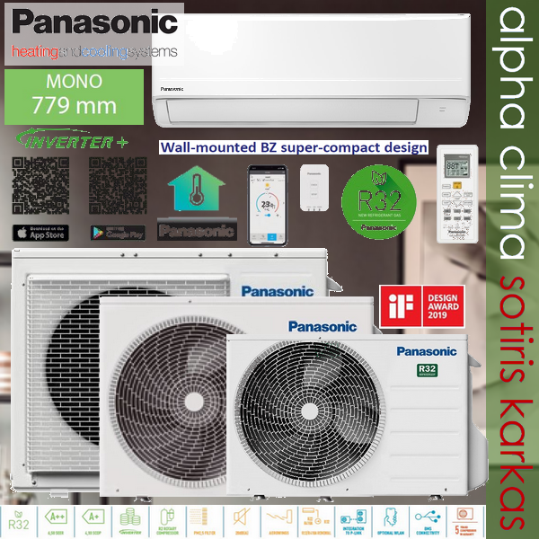 Panasonic Οικιακός & Κεντρικός κλιματισμός - Alpha Clima Sotiris Karkas ...